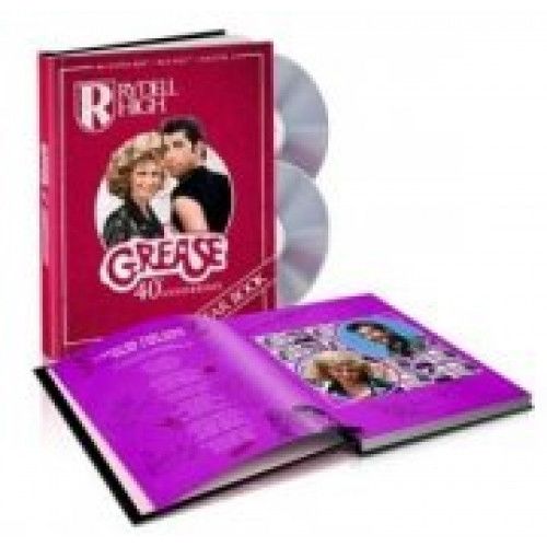Grease 40th Anniversary Edition Inkl Årsbog Blu Ray